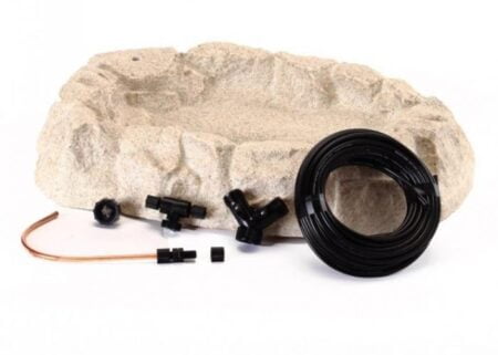 Rocky Mountain Bird Bath with Dripper - Backyard Chirper